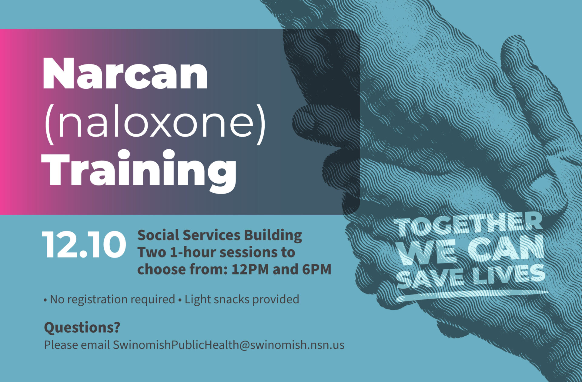 Narcan Training - Shelter Bay Community